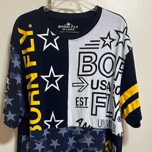 Born Fly | Tops | Born Fly New Vintage Graphics Hip Hop Thug Streetwear ...